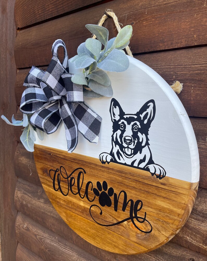 Dog Welcome Sign - Etsy