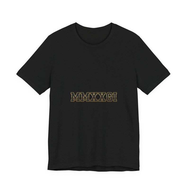 MMXXVI Roman Numerals Tee | 2026 Roman Numeral Shirt, Varsity ...