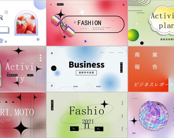 271 Powerpoint Slides Presentation Templates, Minimal Modern Marketing ...