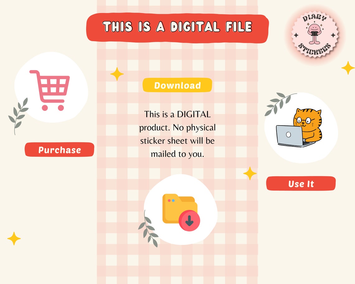 Winter Holiday Digital Stickers, Christmas Stickers, Holiday Stickers ...