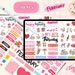 February Planner Stickers, Goodnotes Pre-cropped Stickers, 2025-2026 ...