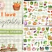 Vegetables Digital Stickers: 101 PNG & Goodnotes File - Etsy
