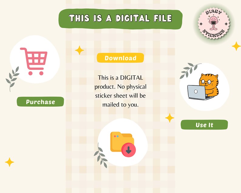 Christmas Digital Stickers, Christmas Stickers, Holiday Stickers ...