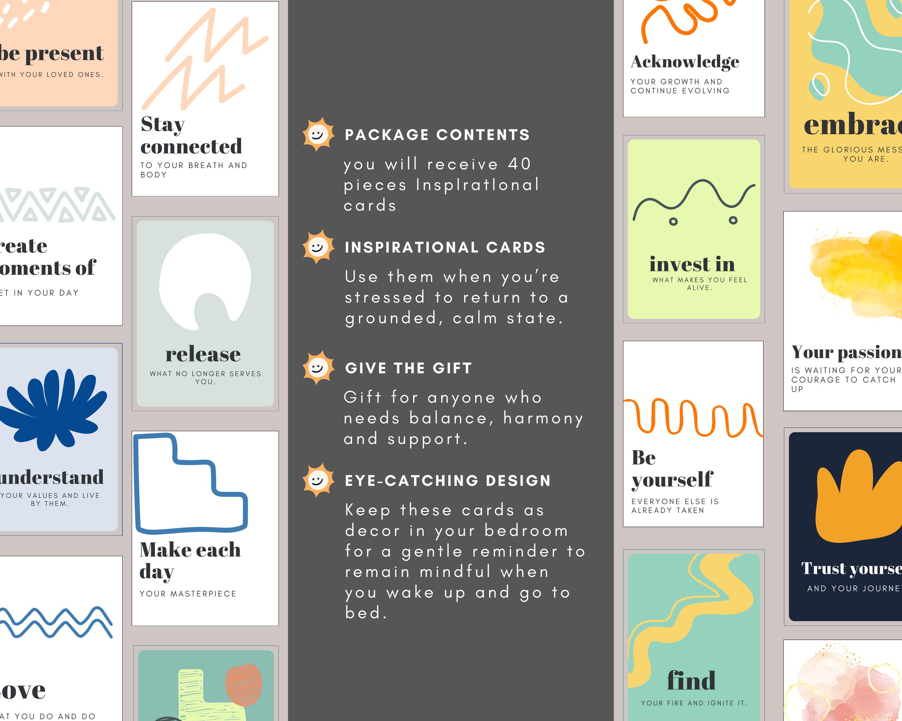 Inspirational Cards, Motivational Cards, Inspirational Quote Cards ...