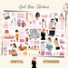 Girl Boss Digital Planner Stickers for Goodnotes (PNG, Goodnotes File ...
