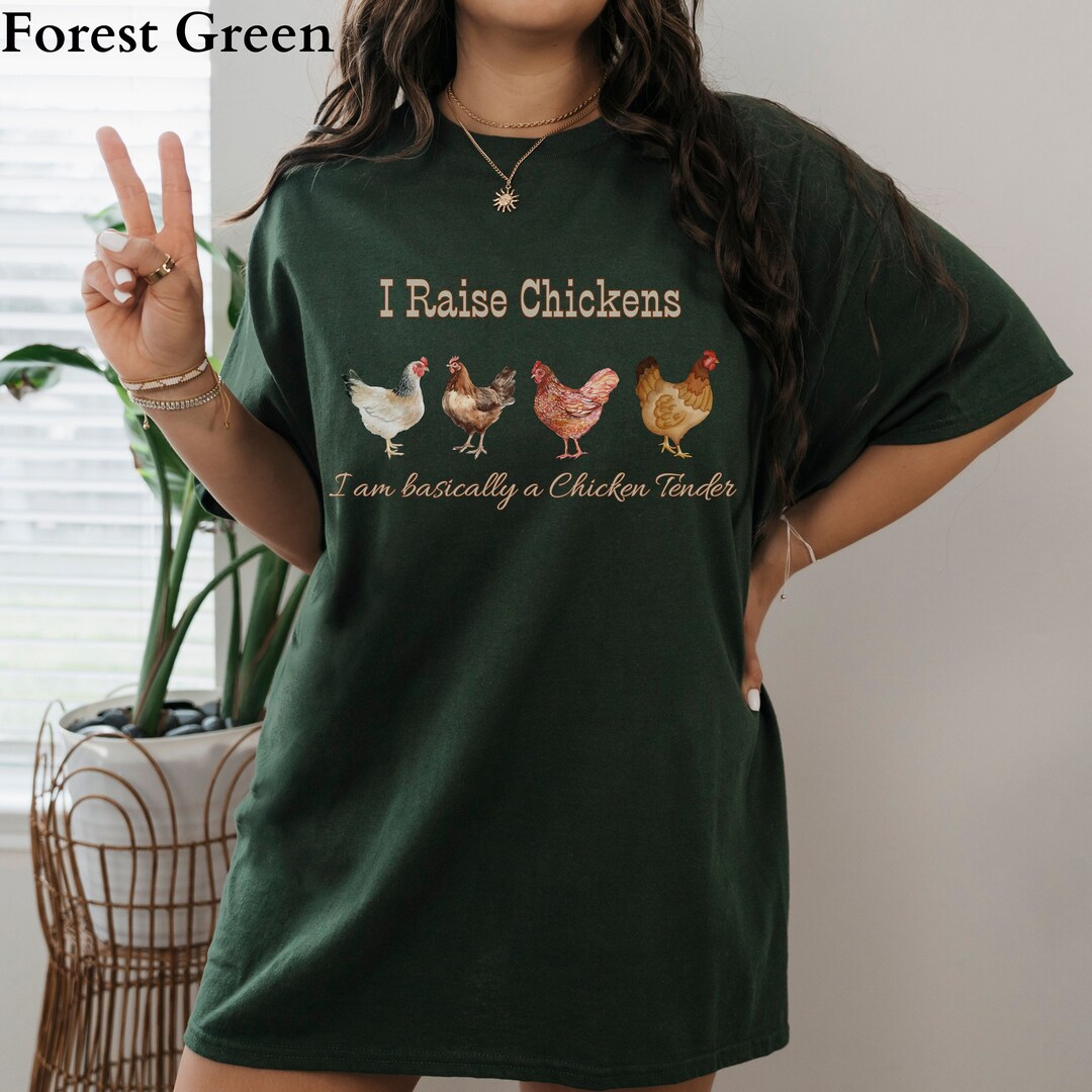 Funny Chicken Shirt, Country Girl T-shirt, Chicken Tshirt, Country Life ...
