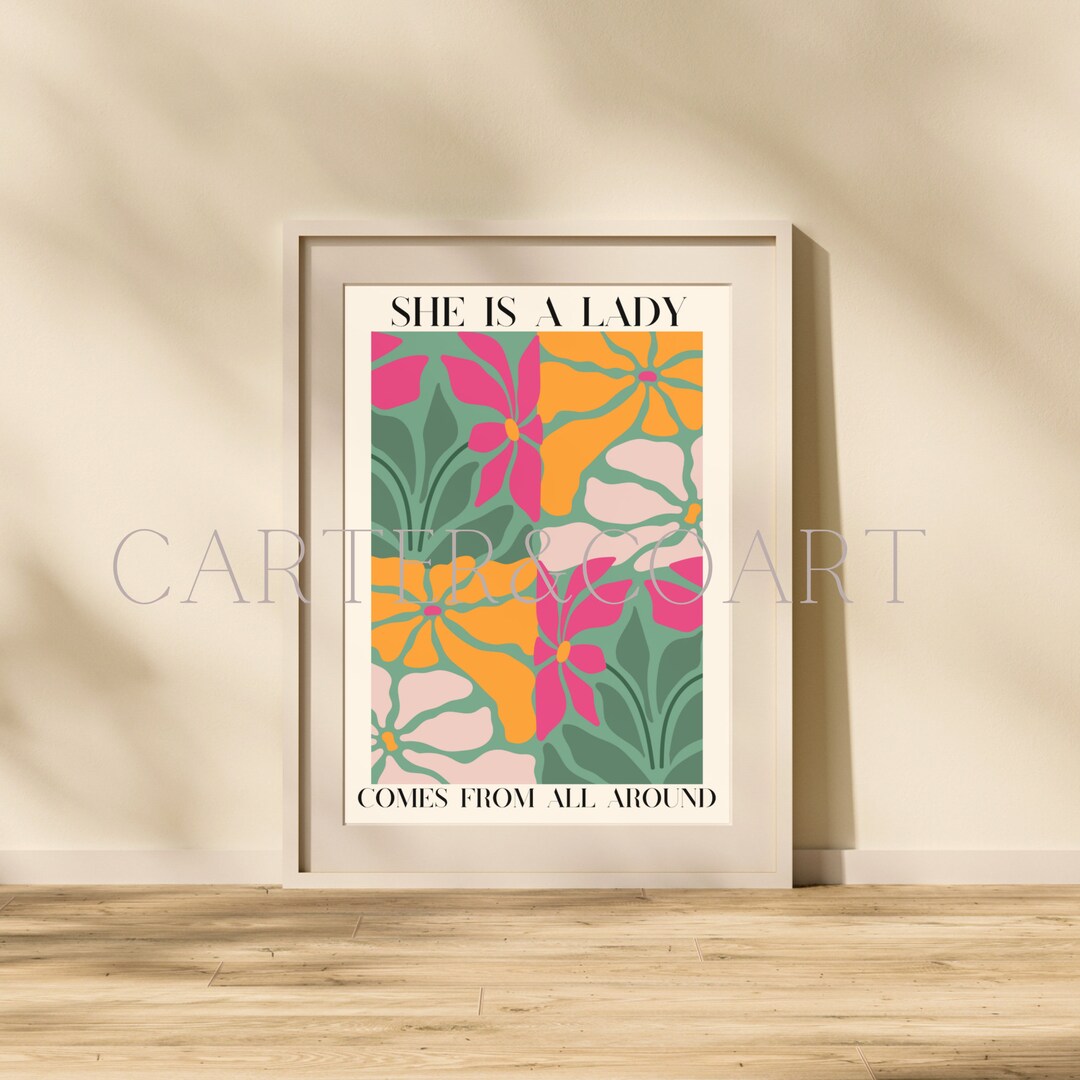 Flower & Power Digital Print - Etsy