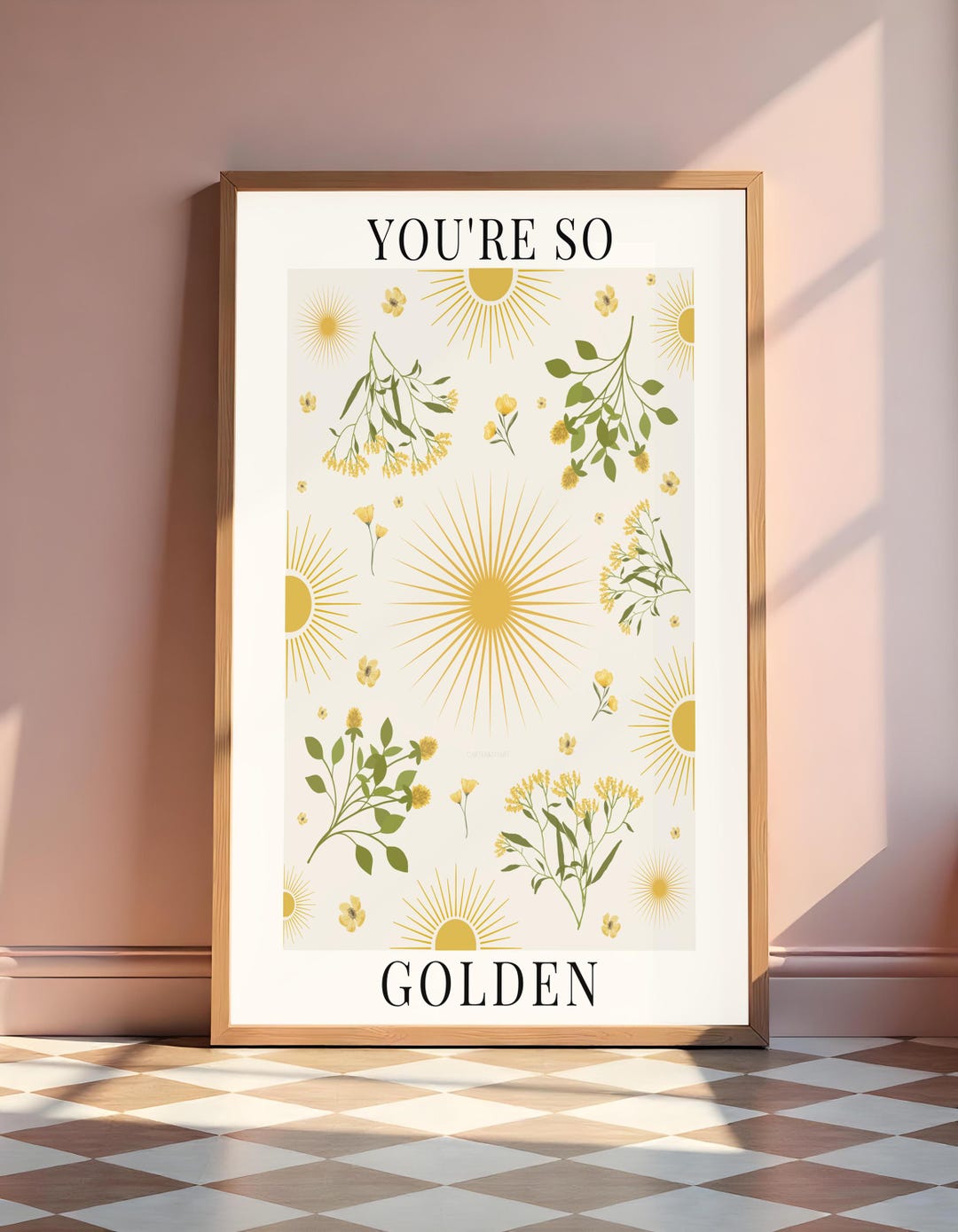 Golden Sunlight | Digital Print - Etsy