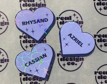 ACOTAR Sticker, Sarah J Mass, A Court of Thorns and Roses, Bat Boys ...