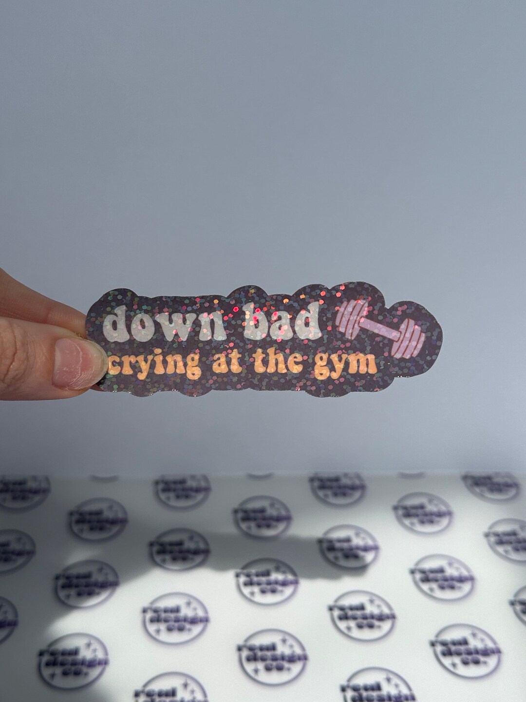 Down Bad Sticker Crying at the Gym TTPD Sticker Tortured Poets Album ...