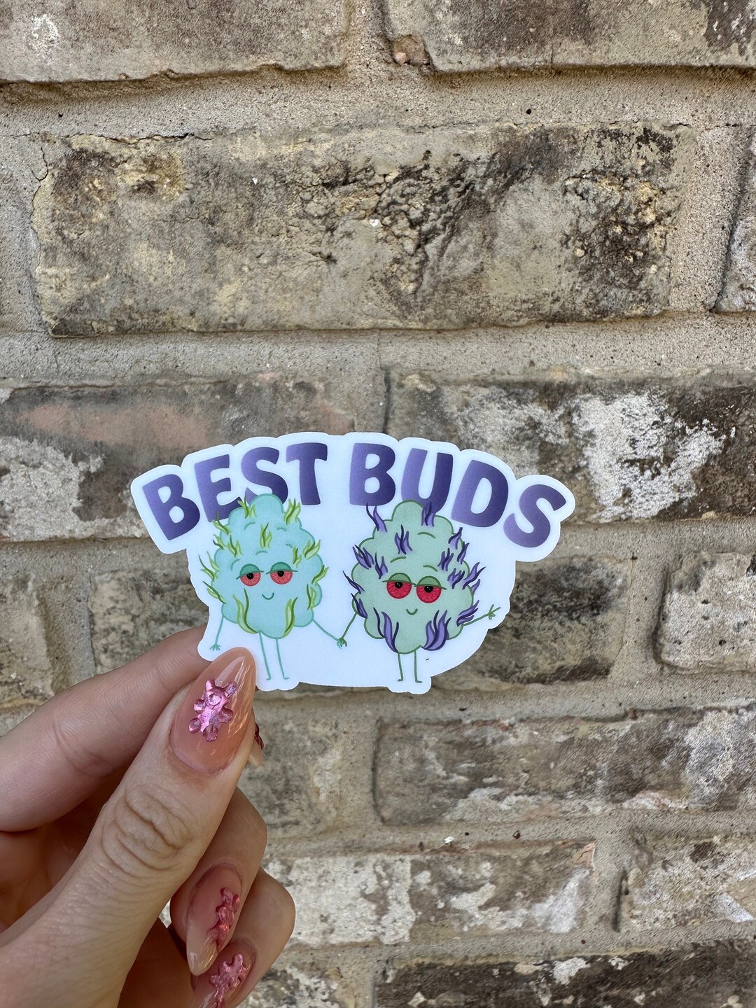 Best Buds Sticker 420 Sticker Funny Weed Sticker Stoner Sticker - Etsy