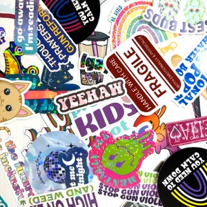 Live Laugh Lesbian Sticker Funny Lesbian Sticker Pride Month Sticker ...