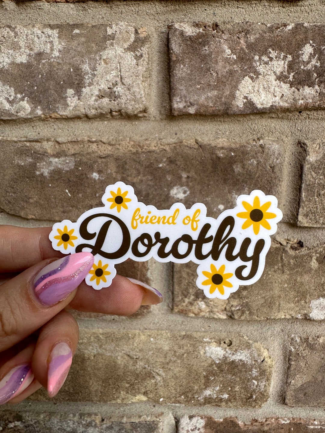 Friend of Dorothy Sticker Lesbian Sticker Pride Month Sticker - Etsy