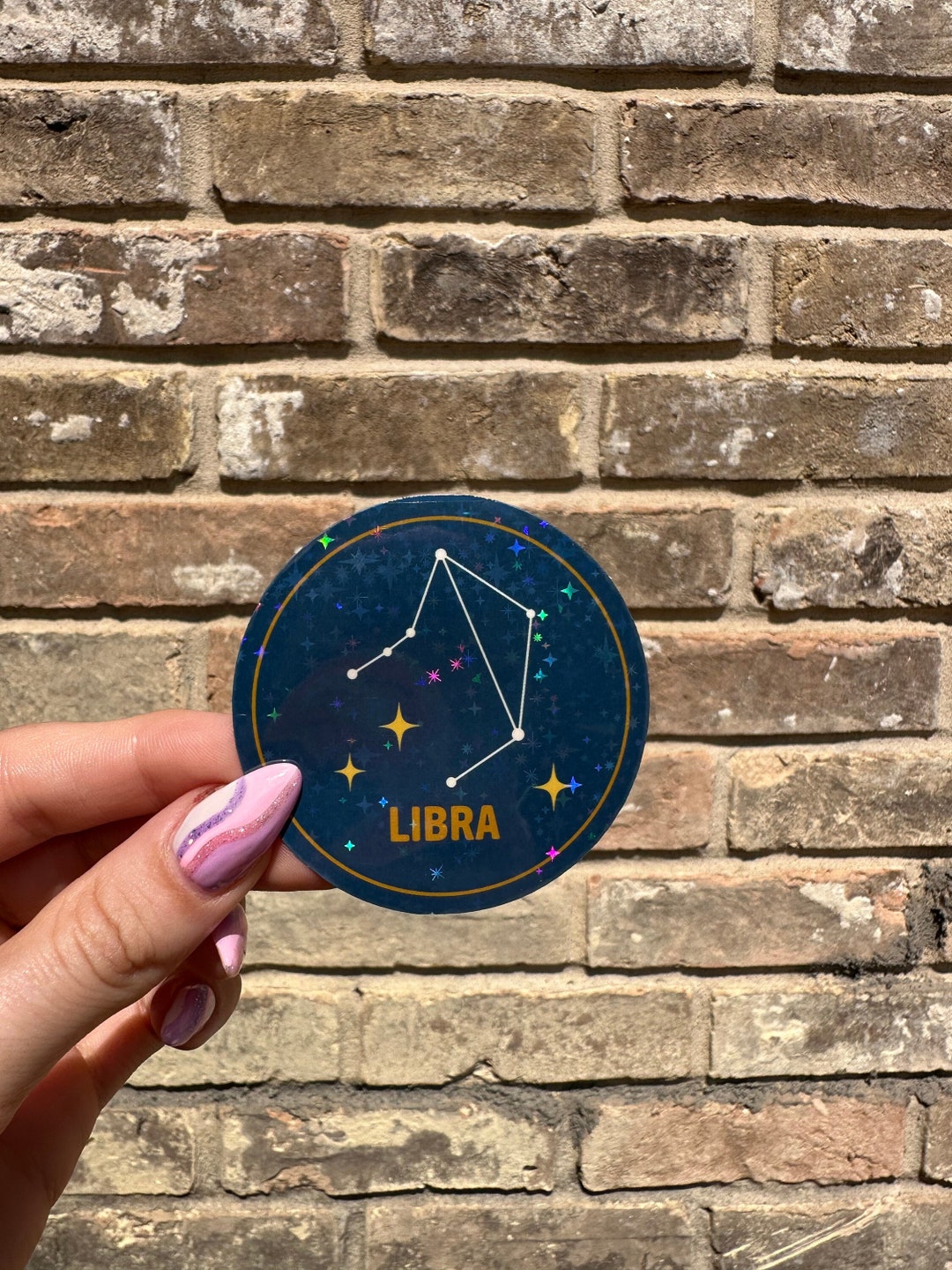 Libra Constellation Sticker Libra Stickers Zodiac Stickers - Etsy