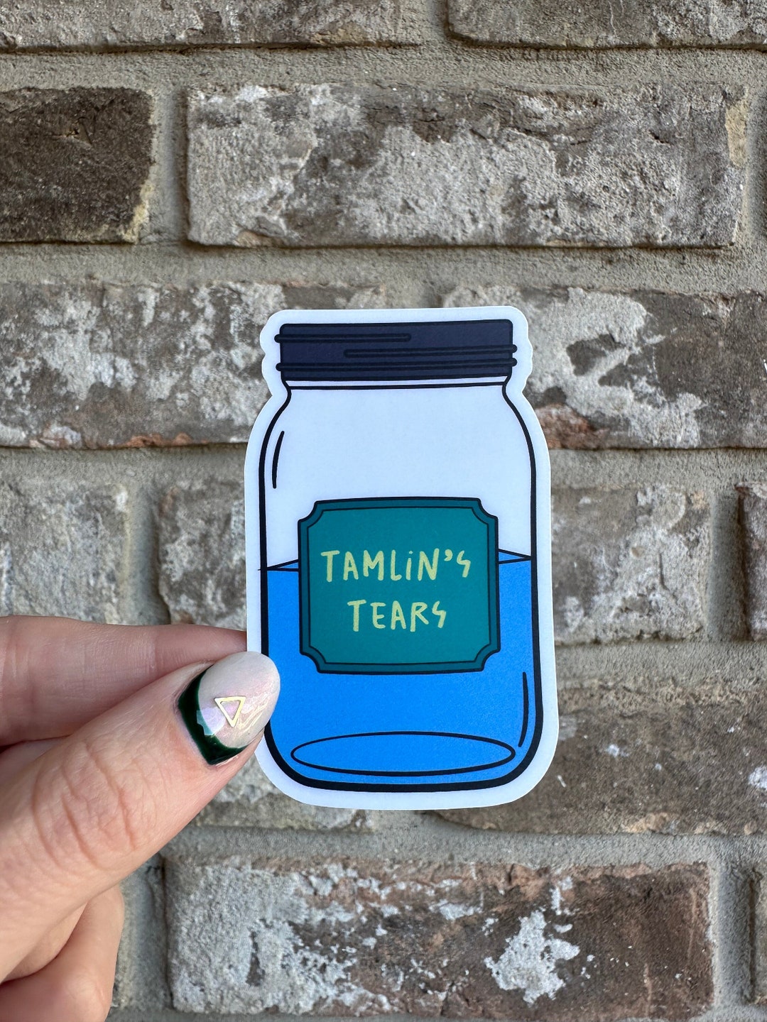 Tamlin's Tears Sticker ACOTAR Sticker SJM Sticker A Court of Thorns and ...