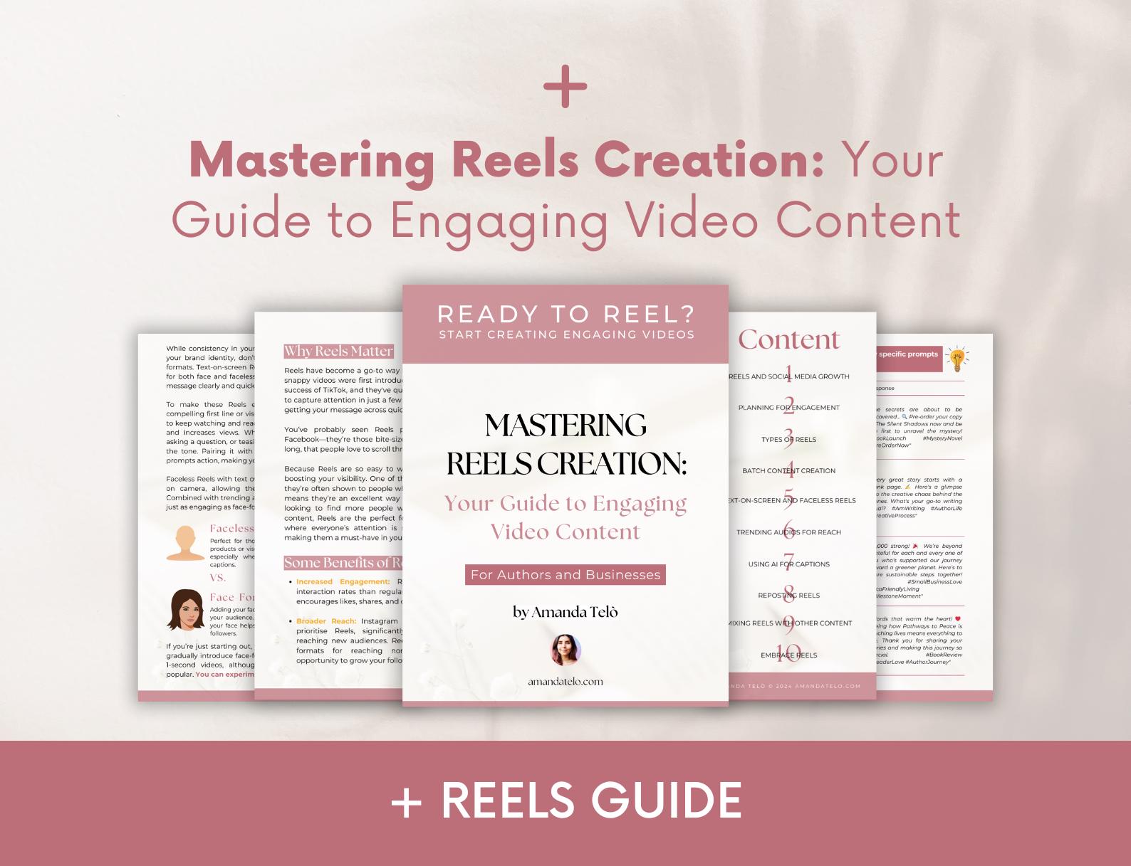 Text-on-screen Faceless Reel Templates for Authors, Businesses ...