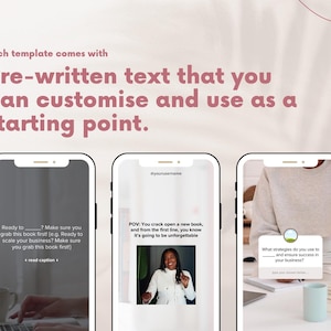 Text-on-screen Faceless Reel Templates for Authors, Businesses ...