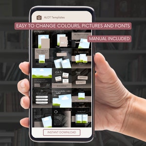 Social Media Book Promotion Canva Template Bundle | 75+ Designs for ...