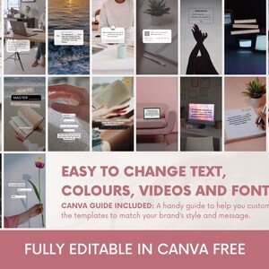 Text-on-screen Faceless Reel Templates for Authors, Businesses ...