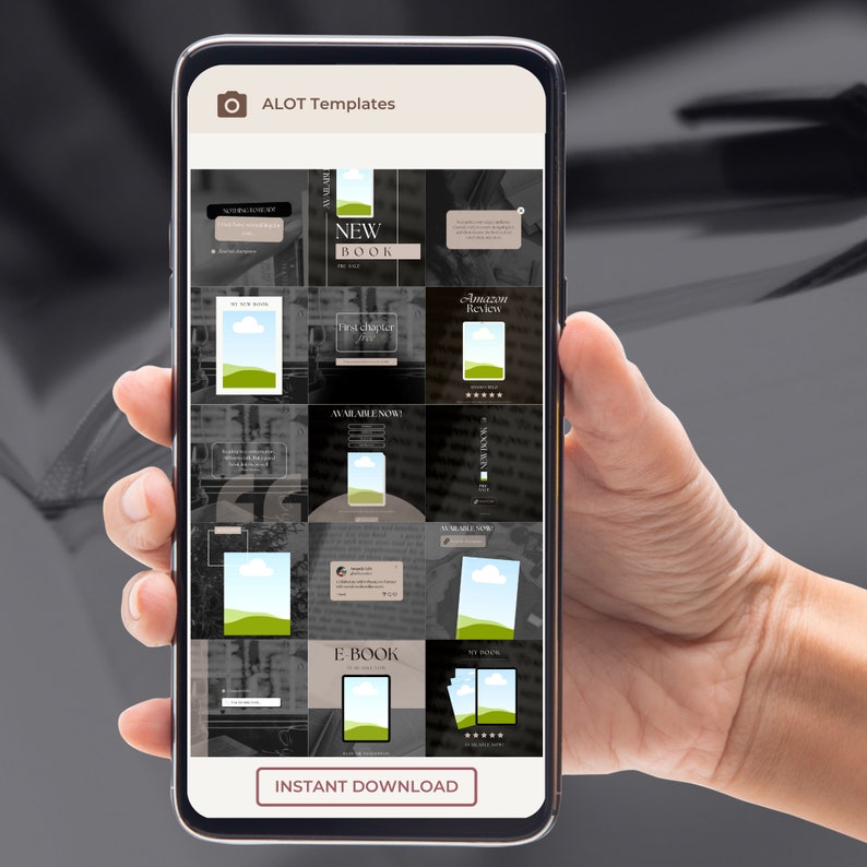 Book Promotion Canva Templates Bundle | 75 Designs for Reels, Stories ...