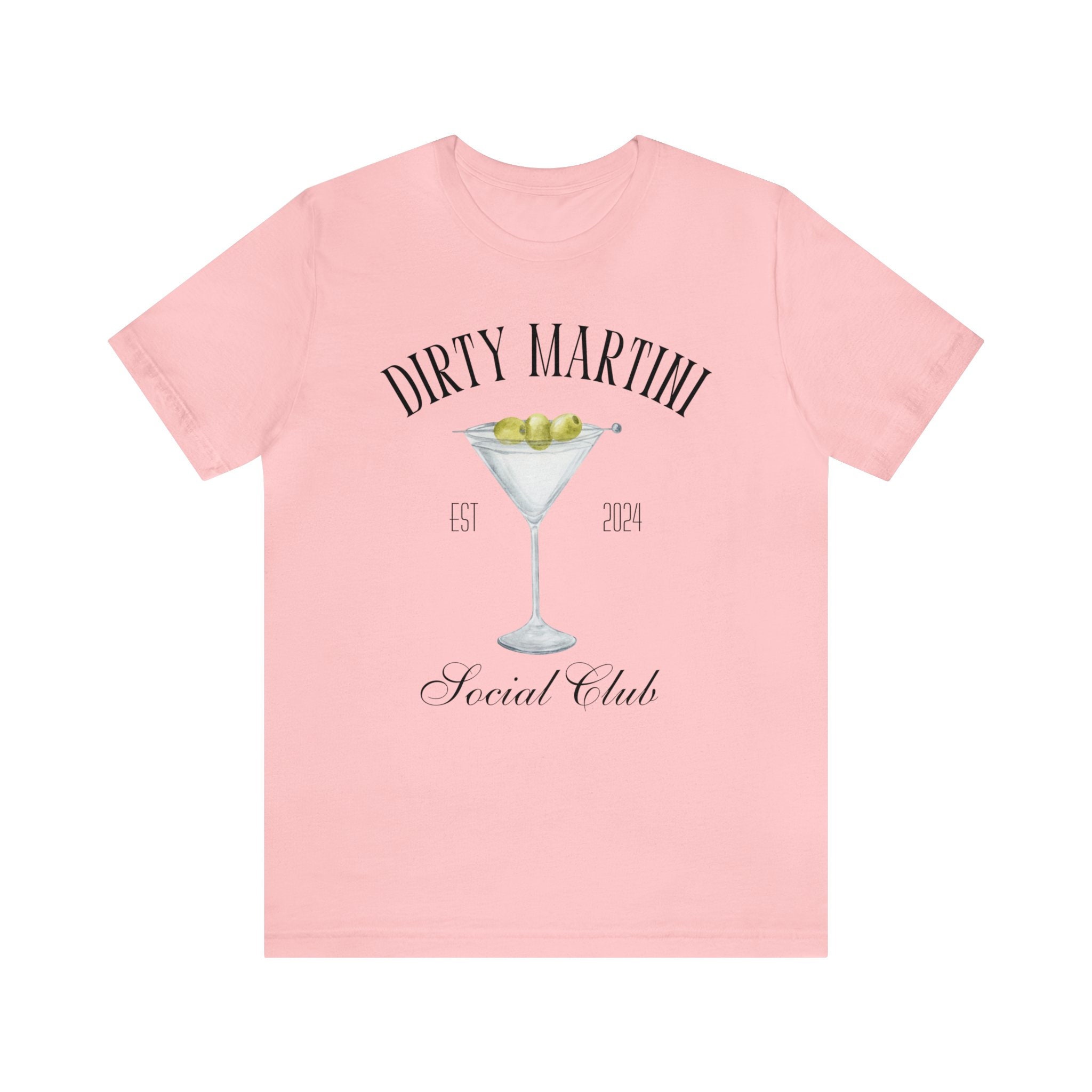 Dirty Martini Social Club Shirt Retro Cocktail Shirt Martini Glass ...