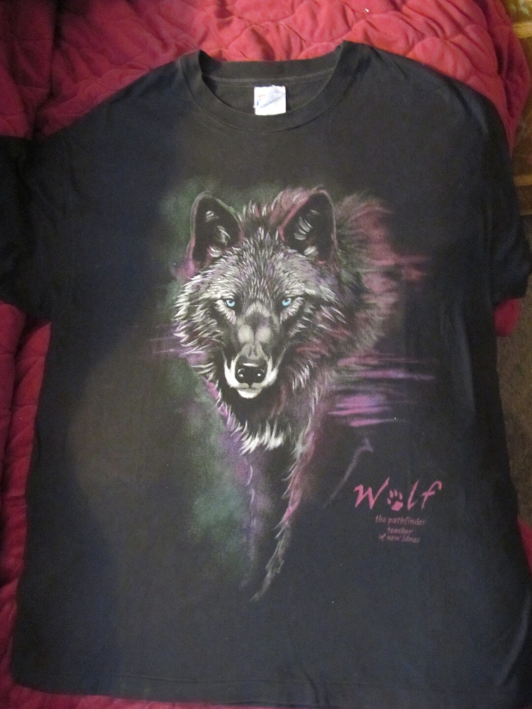 Vintage Wolf T Shirt - Etsy