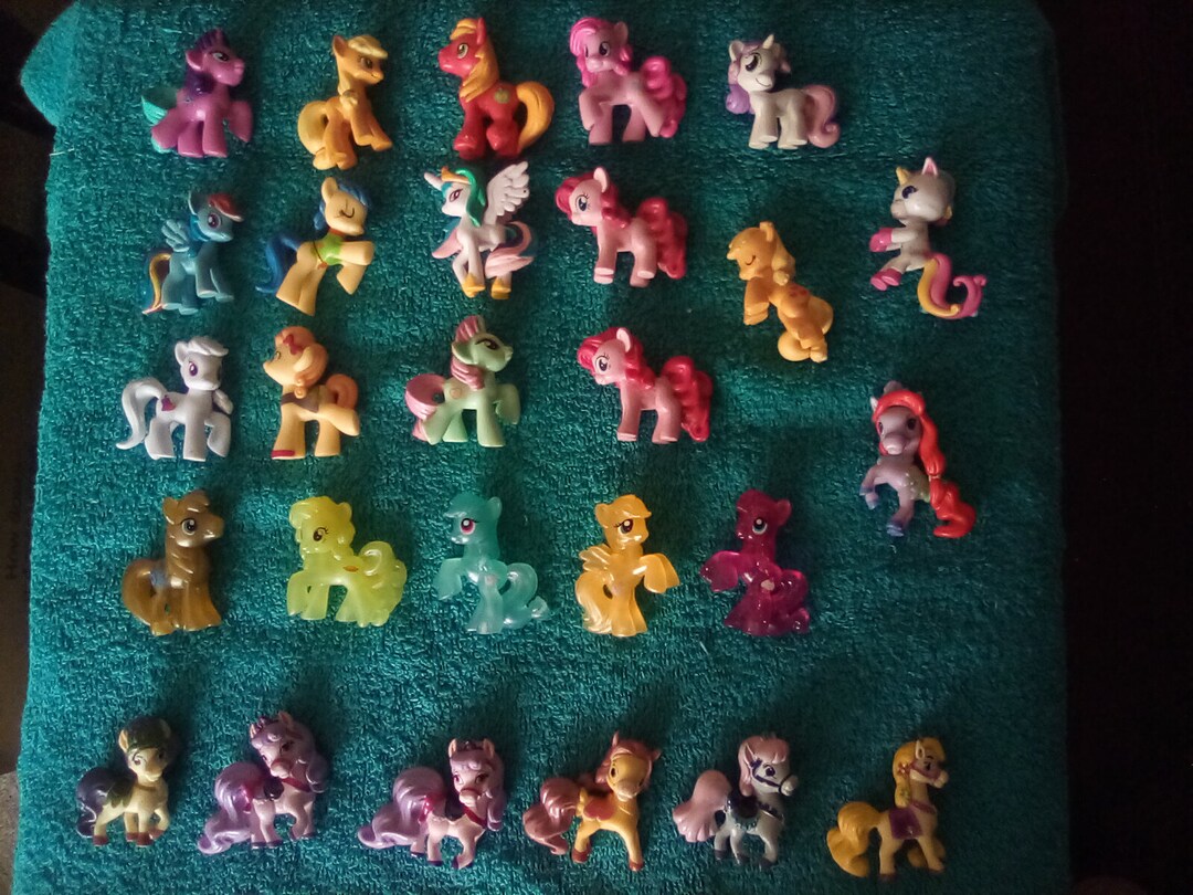 Collection of 27 Mini Toy Pony Figurines - Etsy