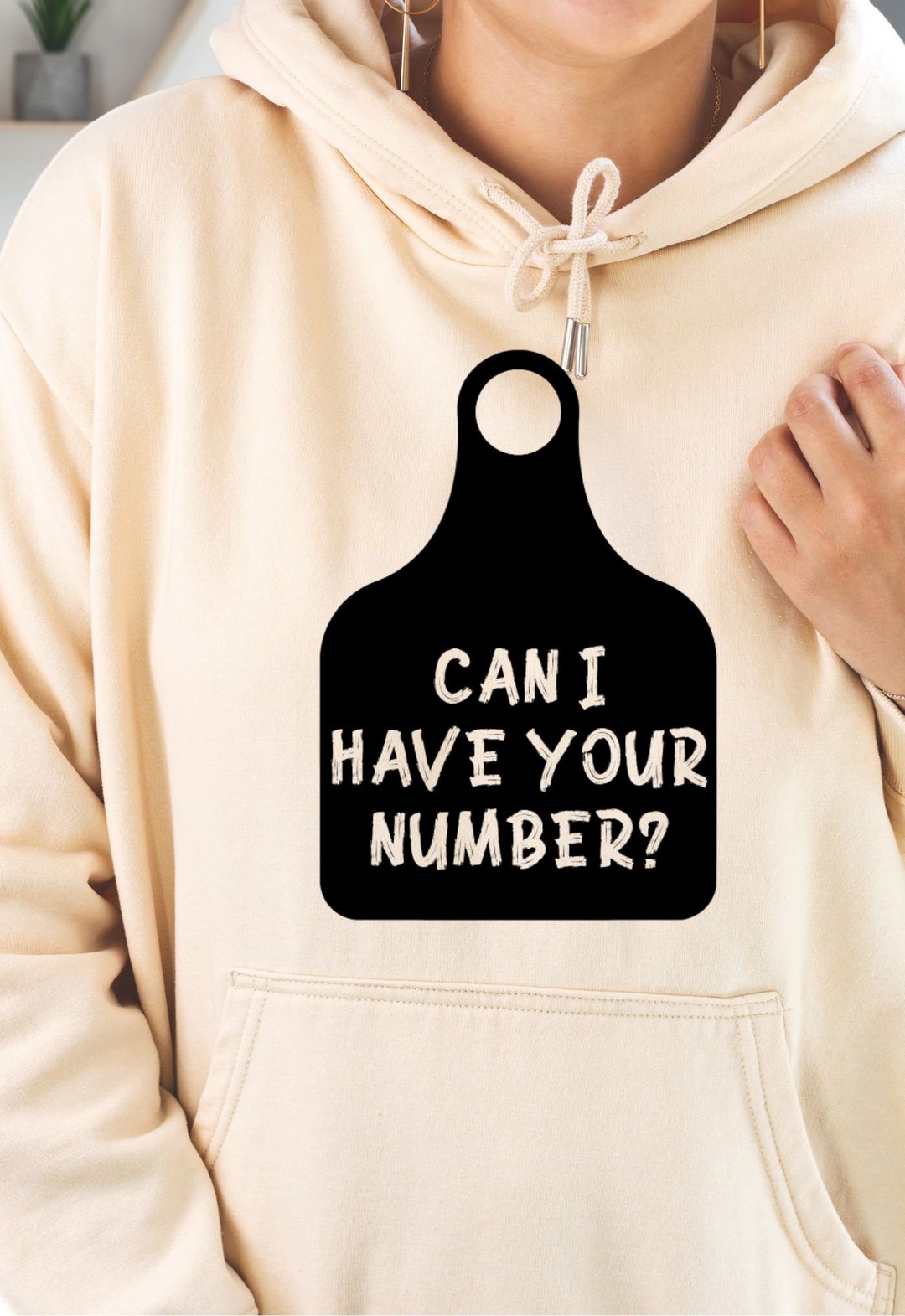 Can I Have Your Number Eartag PNG - Etsy