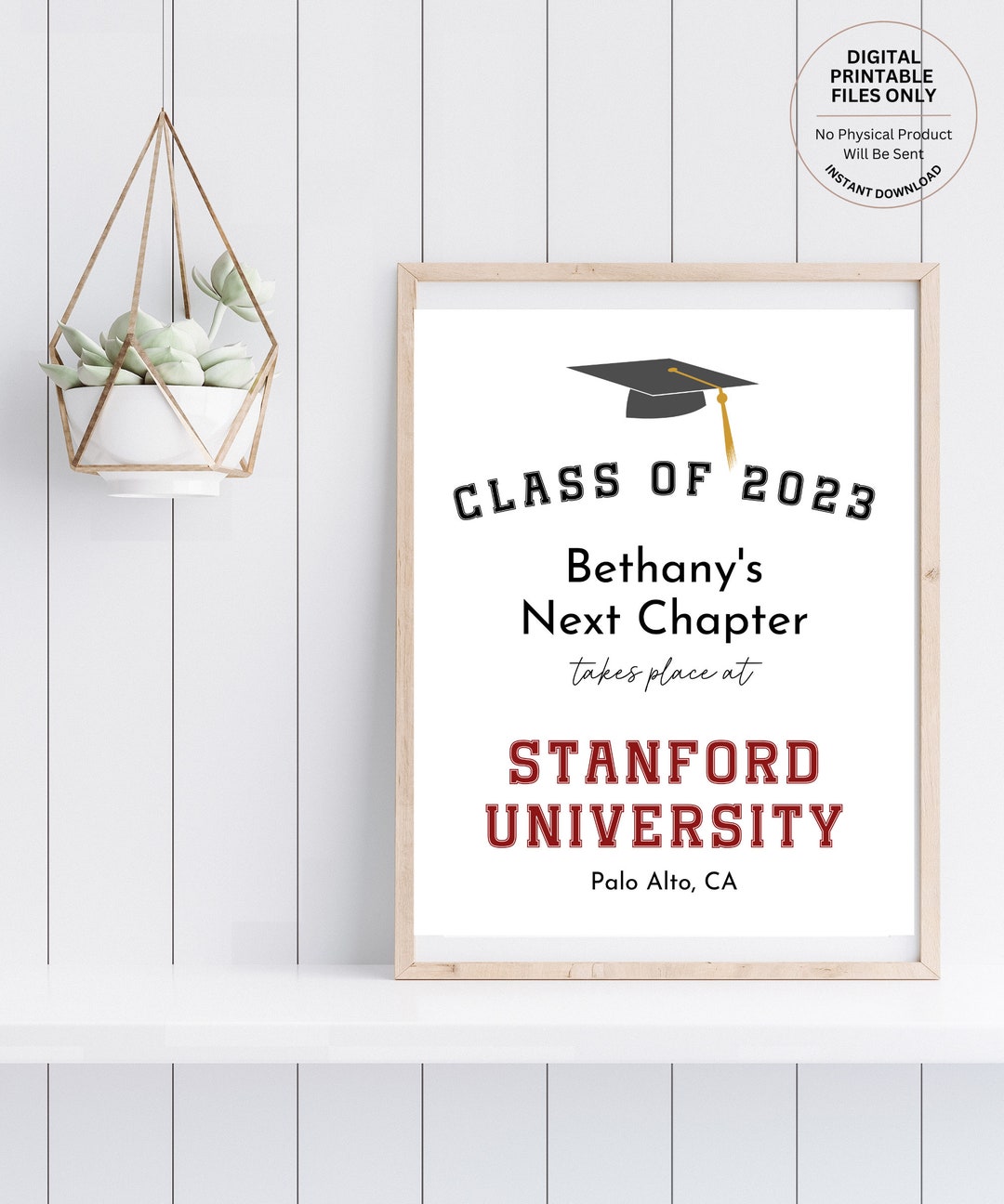 My Next Chapter Graduation Printable | Personalized Graduation Party ...