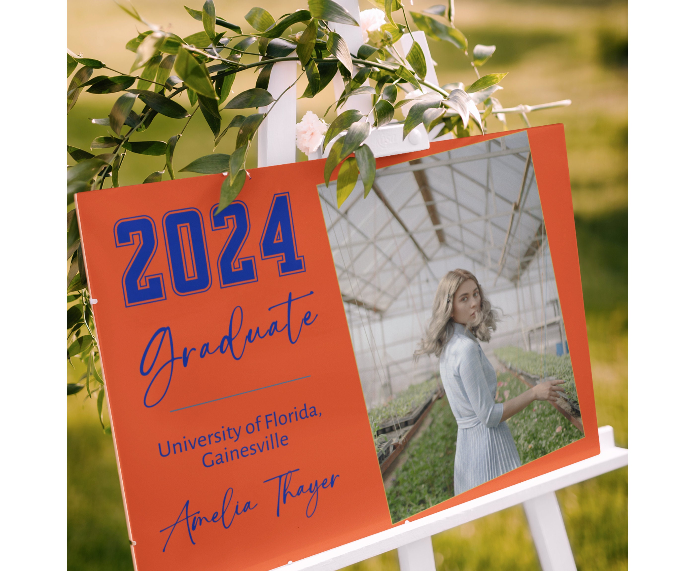 Graduation Welcome Sign | Personalized Graduation Party Decor | UF ...