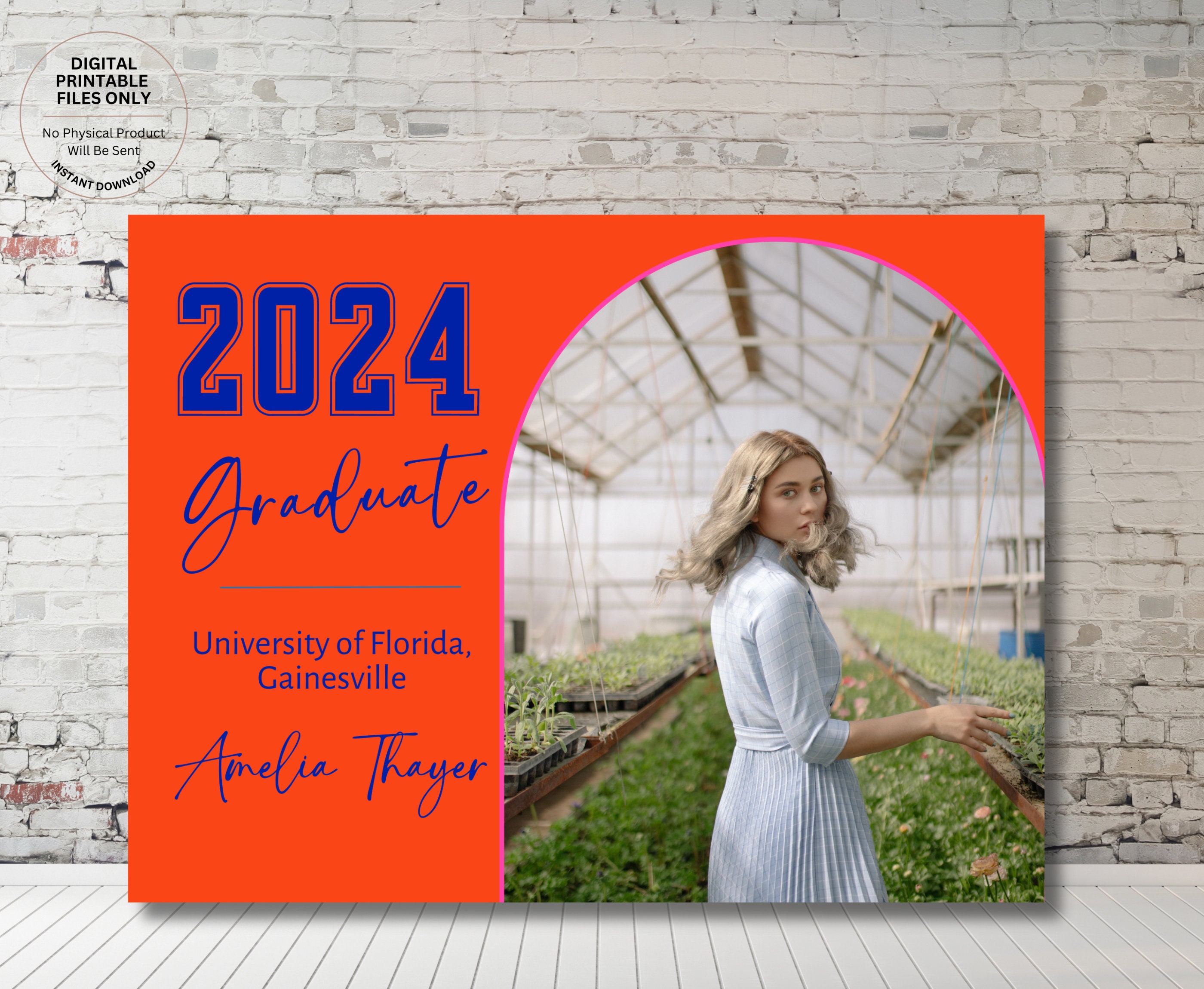 Graduation Welcome Sign | Personalized Graduation Party Decor | UF ...