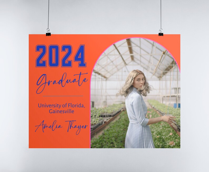 Graduation Welcome Sign | Personalized Graduation Party Decor | UF ...