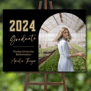 Purdue University Yard Sign Template | Yard Sign Graduation ...