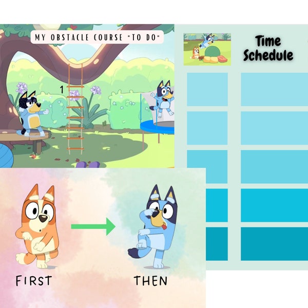 Bluey Adhd Planner - Etsy