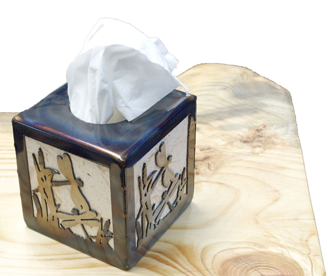 Dragonfly Tissue Box Cover - Etsy
