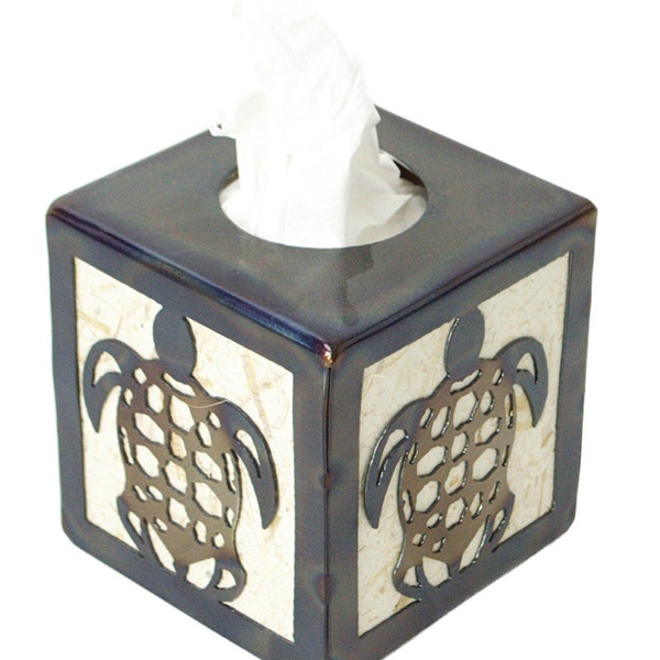 Turtle Tissue Box - Etsy