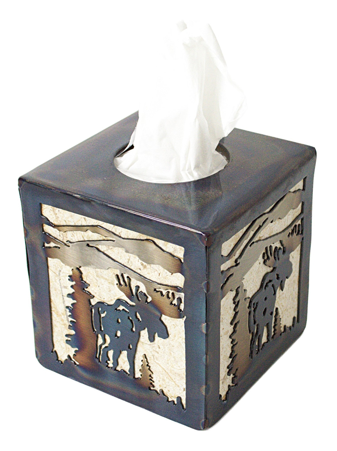 Moose Tissue Box Cover - Etsy