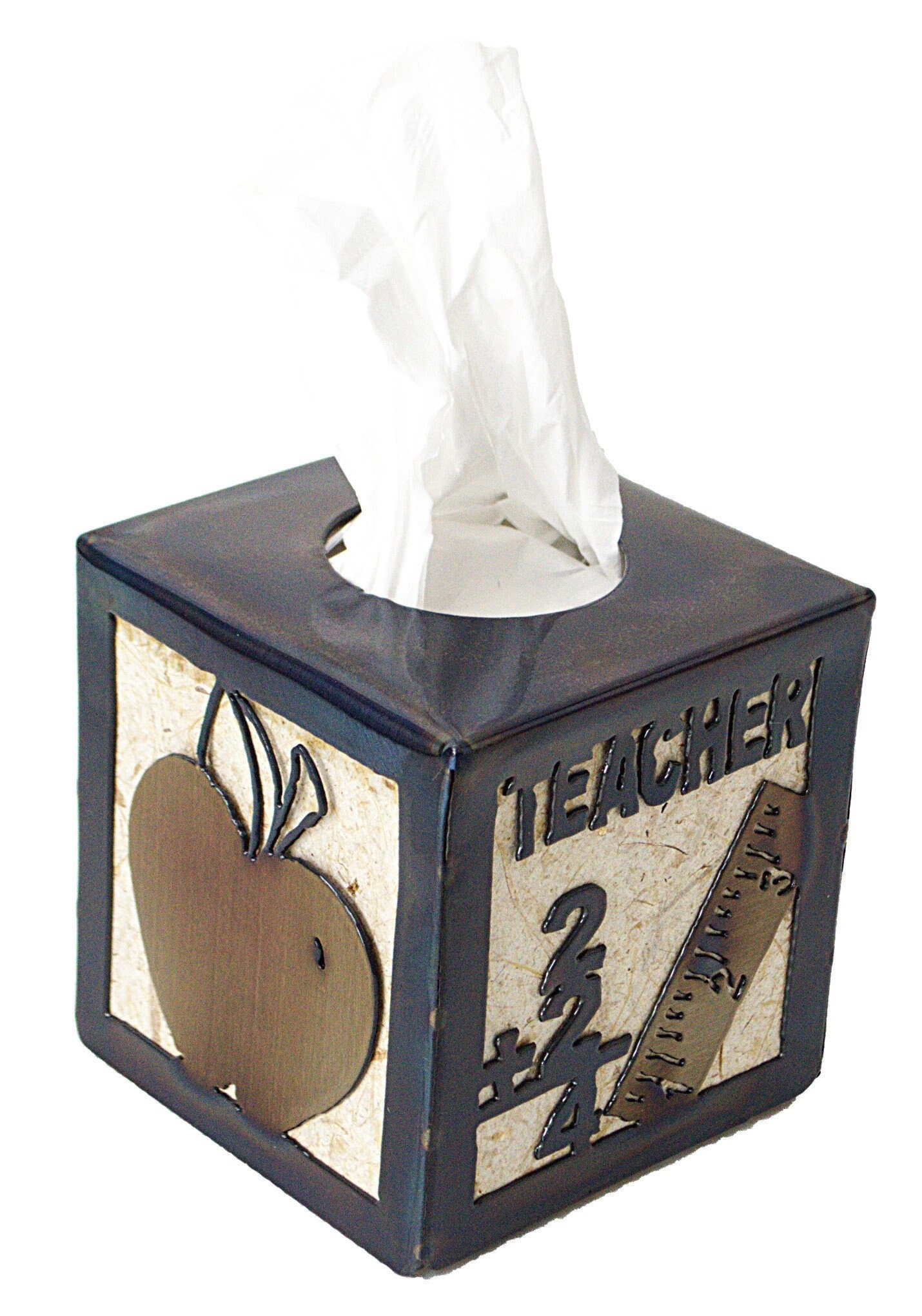 Teacher Tissue Box Cover - Etsy