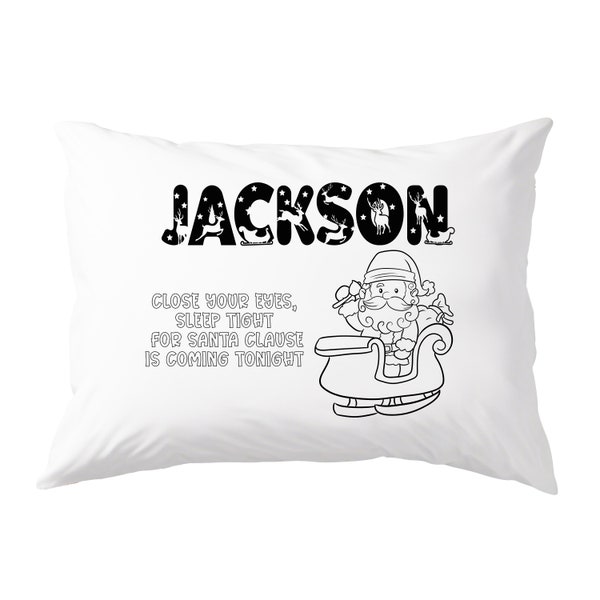 Christmas Pillowcase - Etsy