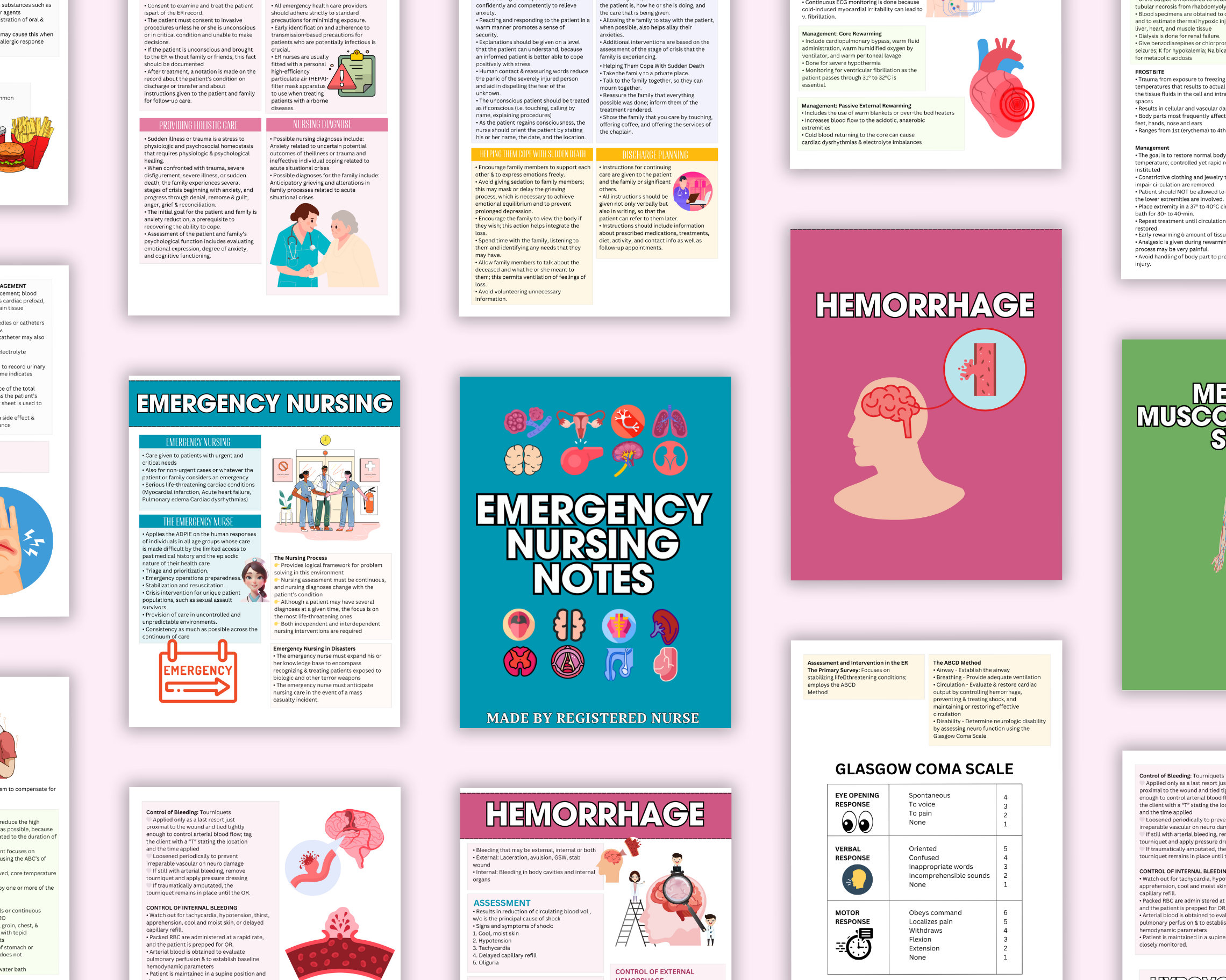 Critical Care Nursing 2024 Edition, ICU Study Guide, Med Surg, Nursing ...
