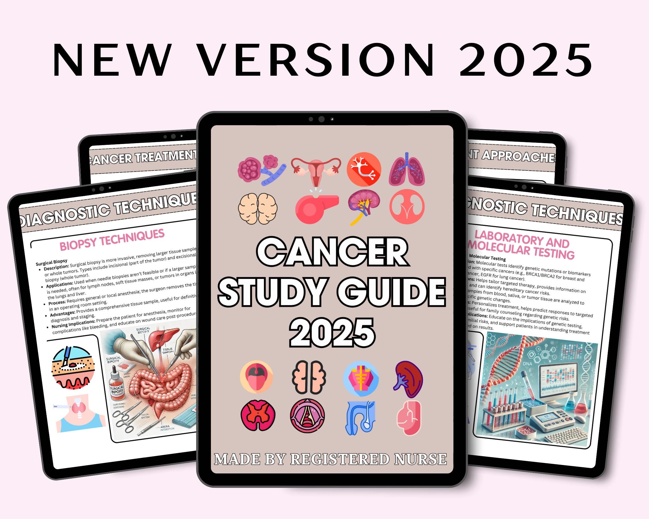 Cancer Nursing Notes 25+ Pages, Nurse Notes, Nursing Study Guide ...