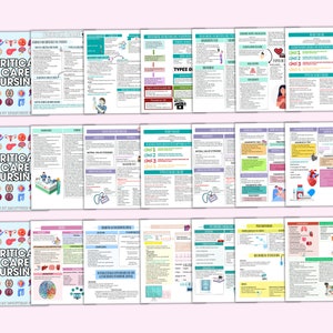 Critical Care Nursing 2024 Edition, ICU Study Guide, Med Surg, Nursing ...