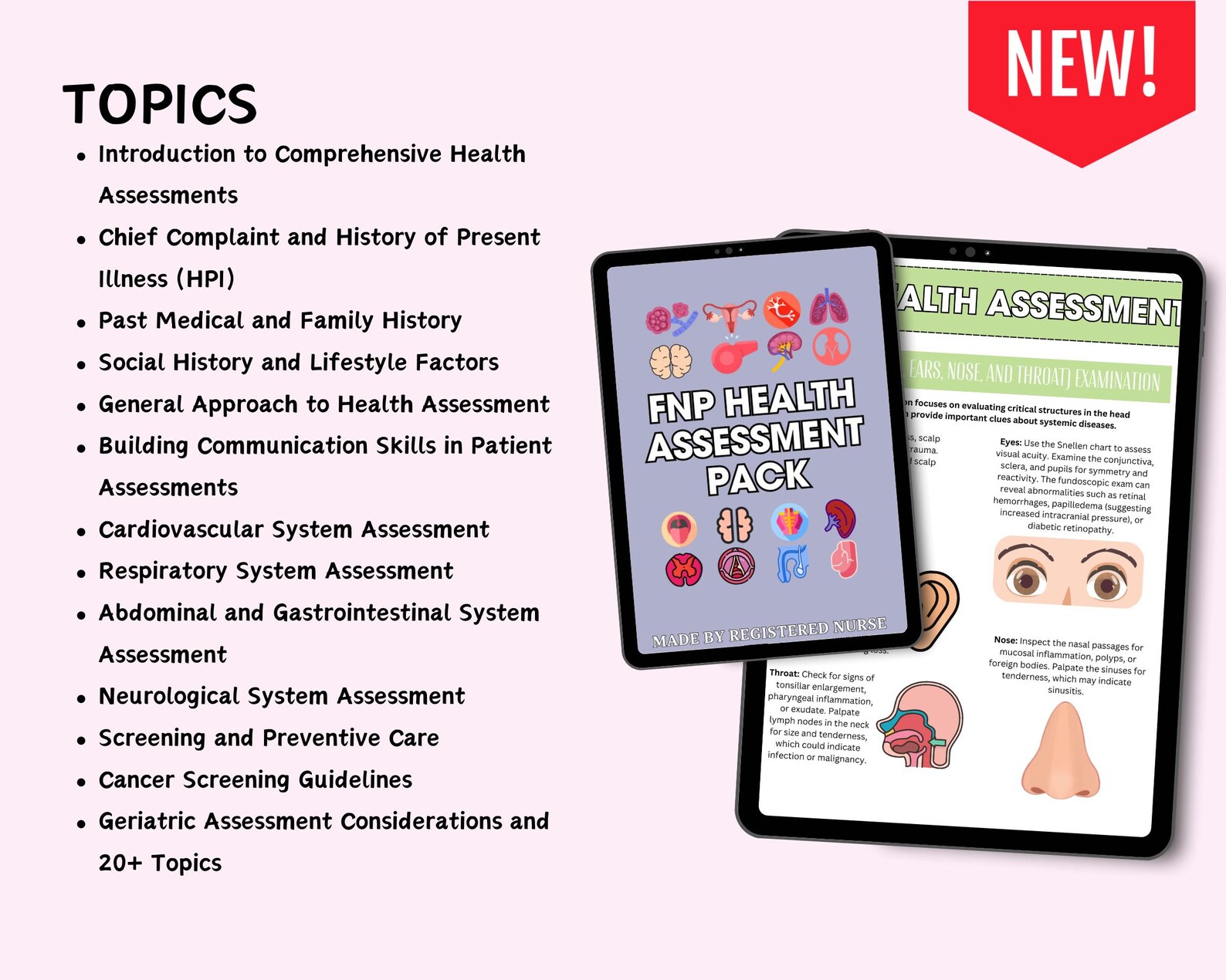 UPDATED for 2025! Fnp Health Assessment, FNP Studyguide, FNP Nervous ...