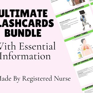 Critical Care Nursing 2024 Edition, ICU Study Guide, Med Surg, Nursing ...