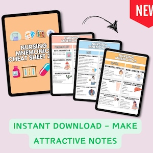 All-in-one Nursing School Notes, Guide for Nursing Students ...