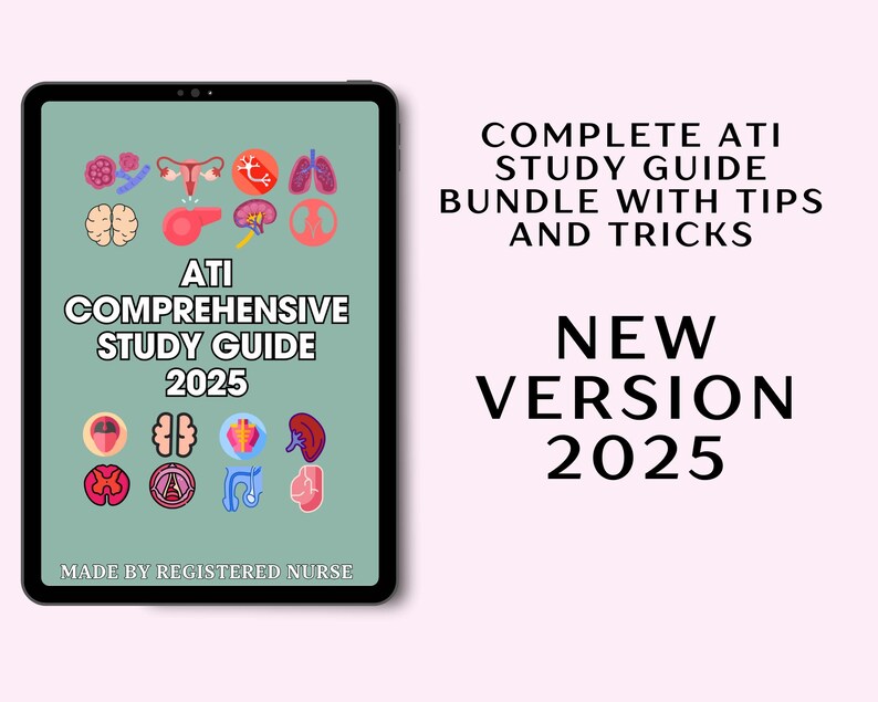 ATI Comprehensive Bundle 395+ Pages ,UPDATED 2025, Ultimate Study Guide ...