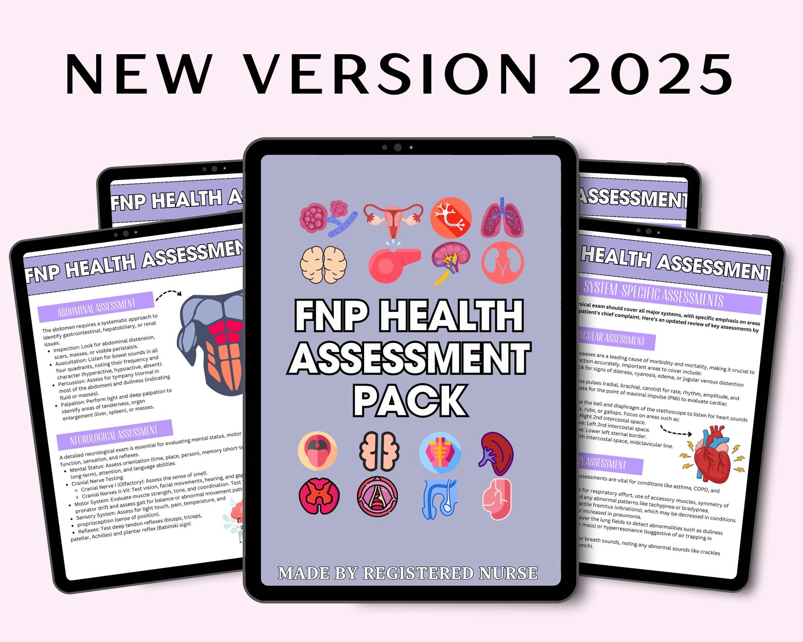 UPDATED for 2025! Fnp Health Assessment, FNP Studyguide, FNP Nervous ...