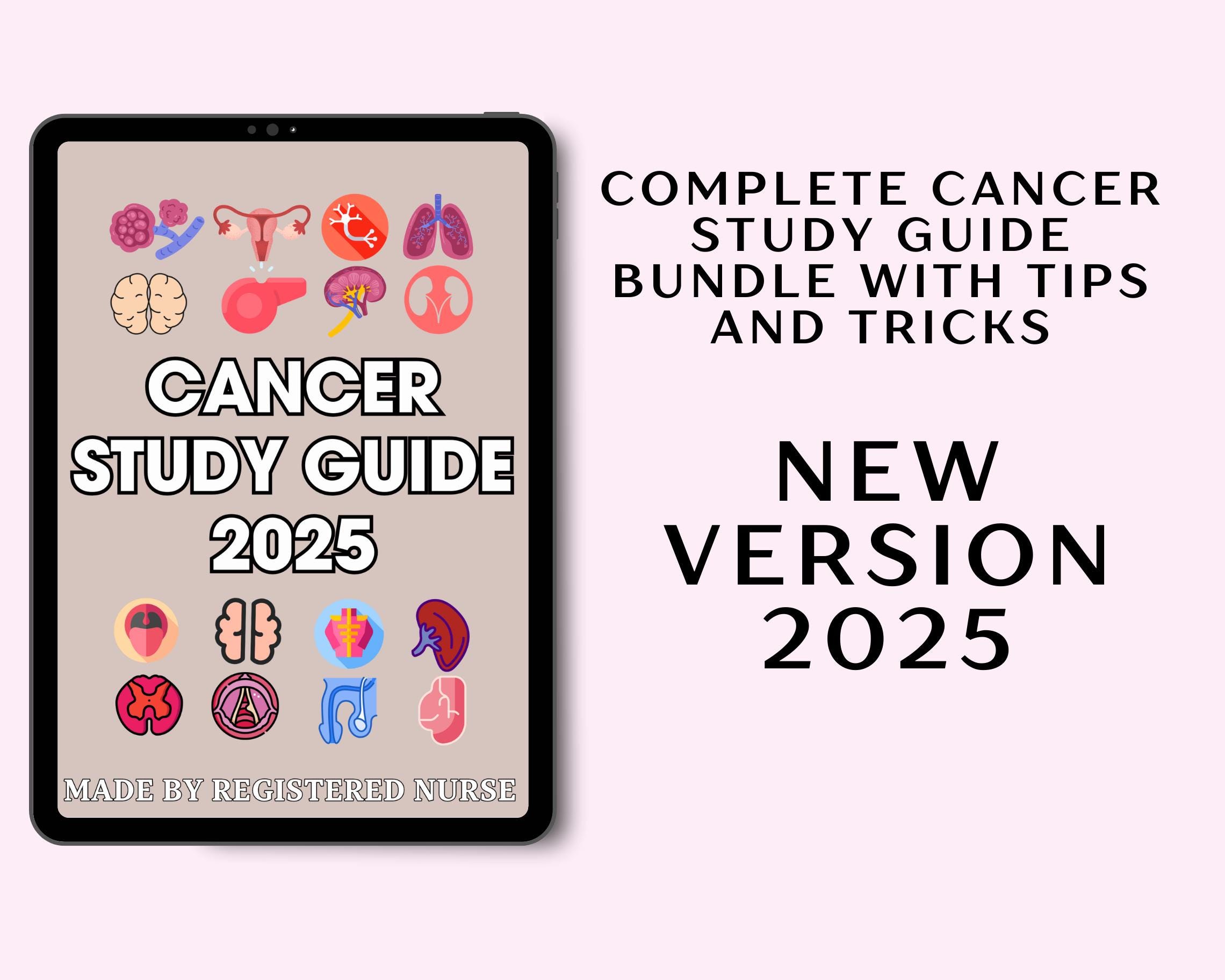Cancer Nursing Notes 25+ Pages, Nurse Notes, Nursing Study Guide ...