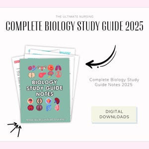 Ultimate Biology Notes 2025 Perfect for Students to Learn and Succeed ...