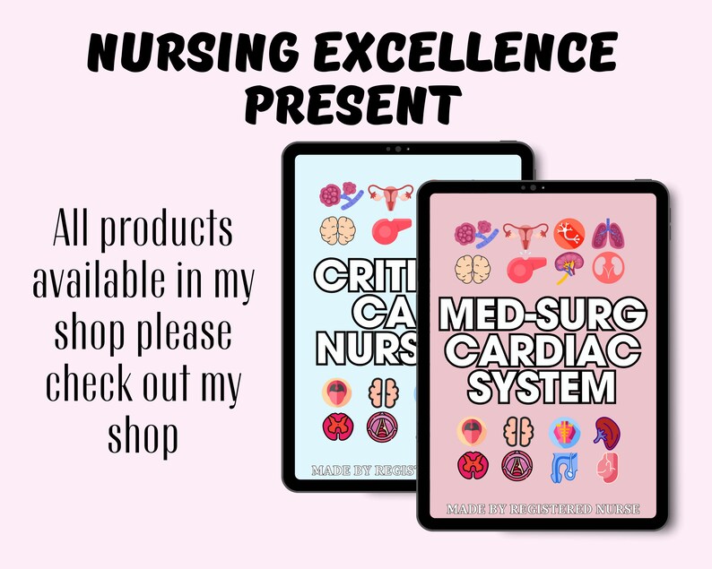 Critical Care Nursing Study Guide 2024, ICU Med Surg Notes (digital ...